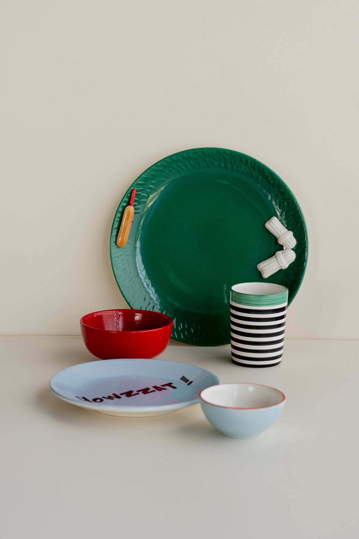 Cricket Dinner Set (set of 5) – Niras Ceramics